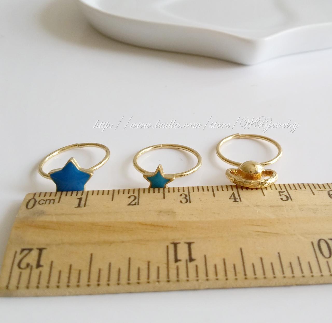 Star Universe Planet Ring Set on Luulla