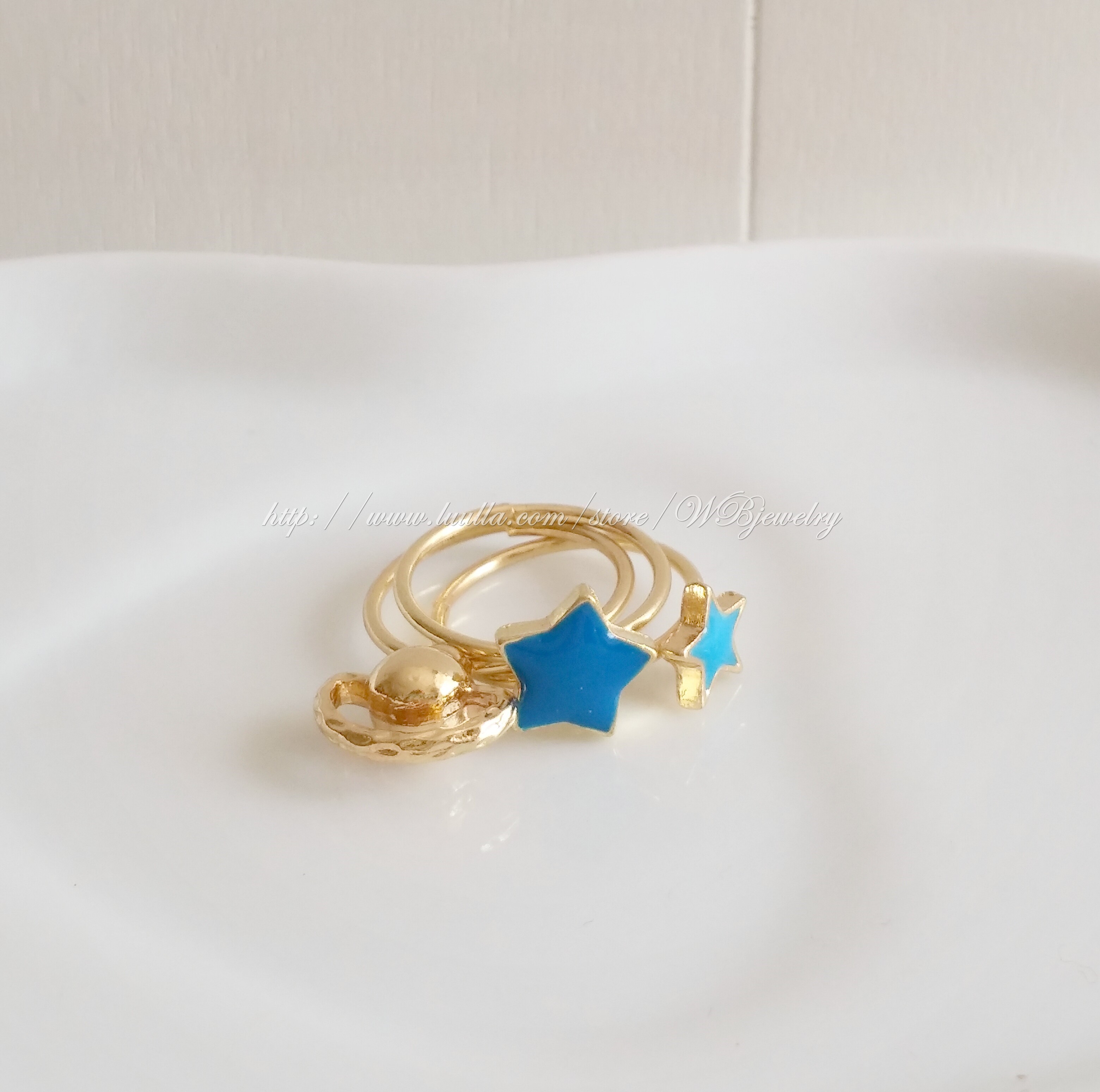 Star Universe Planet Ring Set on Luulla