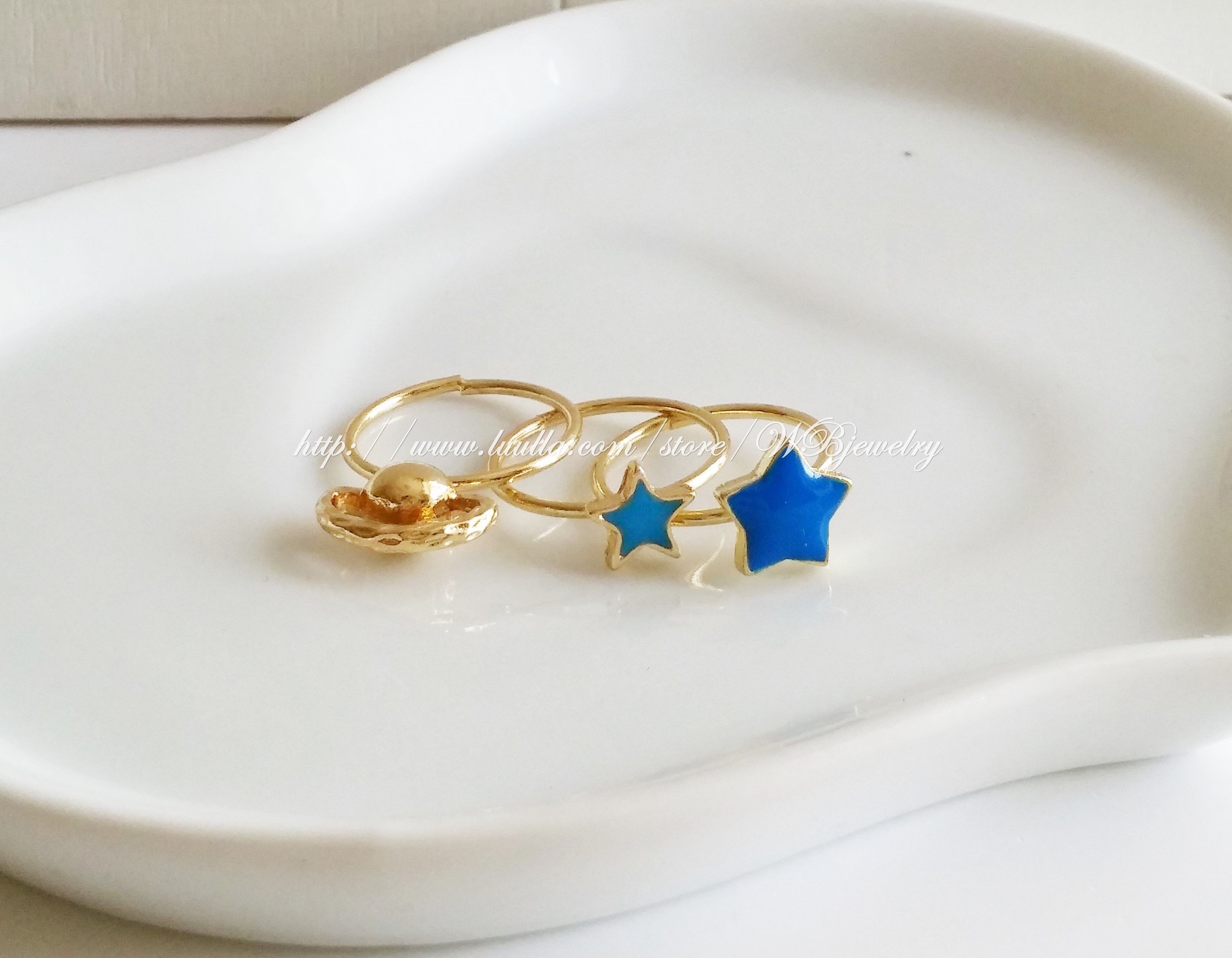 Star Universe Planet Ring Set on Luulla
